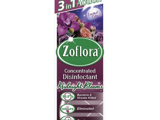 Zoflora Disinfectant - MIDNIGHT BLOOMS 250ml | BOTTLES | Gellings Isle ...