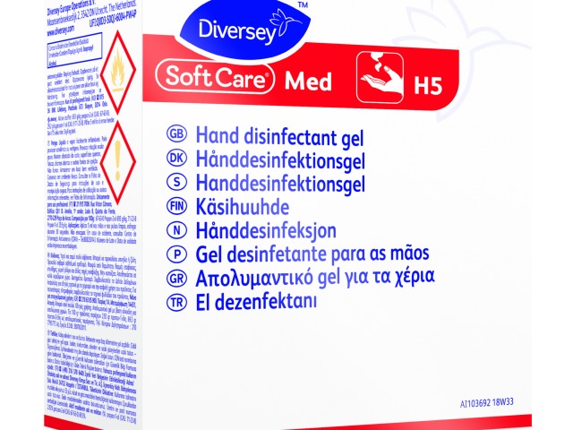 Soft Care Med H5 Alcohol Hand Rub 800ml | HAND SANITISERS | Gellings ...