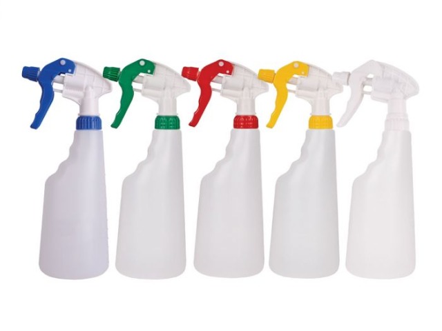 750ml Bottle & Trigger Spray (Blue) | COLOUR CODED TRIGGER BOTTLES | Gellings Isle of Man