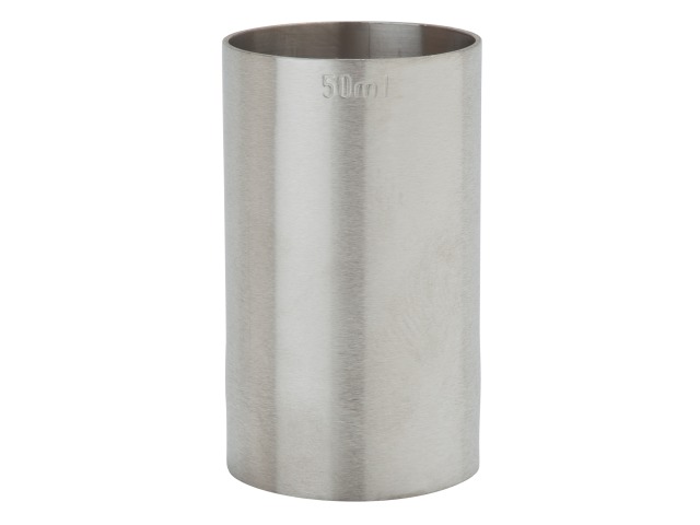 St/St Thimble Measure CE 50ml | THIMBLE MEASURES | Gellings Isle of Man