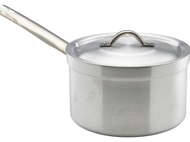 Heavy Duty Aluminium Saucepan With Lid 3Litre | PANS AND LIDS ...