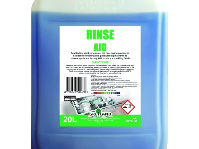 Machine Rinse Aid 20Ltr | PRICE DROP | Gellings Isle of Man