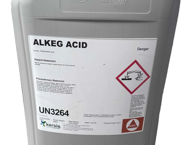 Holchem Alkeg Acid 25Kg | SPECIALIST BREWERY CHEMICALS | Gellings Isle ...
