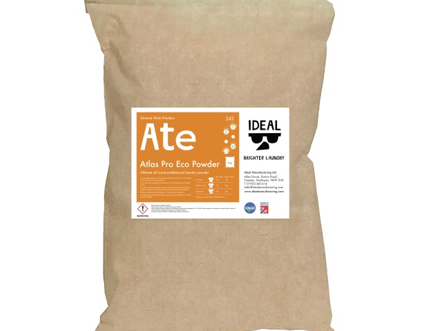 ATE Altas Washing Powder 25Kg | SPECIALIST LAUNDRY | Gellings Isle of Man