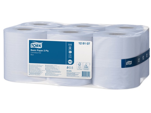Tork Centre Pull SCA 2ply Blue Roll 150m | CENTREFEED ROLL | Gellings ...