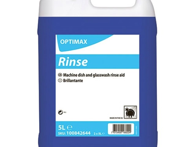 OPTIMAX Machine Rinse Aid 5Ltr | PRICE DROP | Gellings Isle of Man