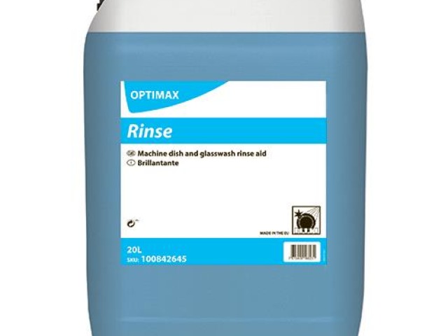 OPTIMAX Machine Rinse Aid 20L | PRICE DROP | Gellings Isle of Man