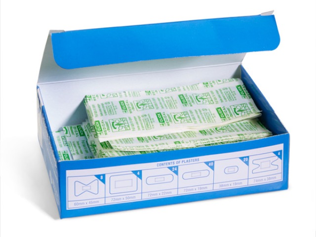 CLICK MEDICAL PLASTERS BLUE ASSORTED(x100) | PLASTERS | Gellings Isle ...