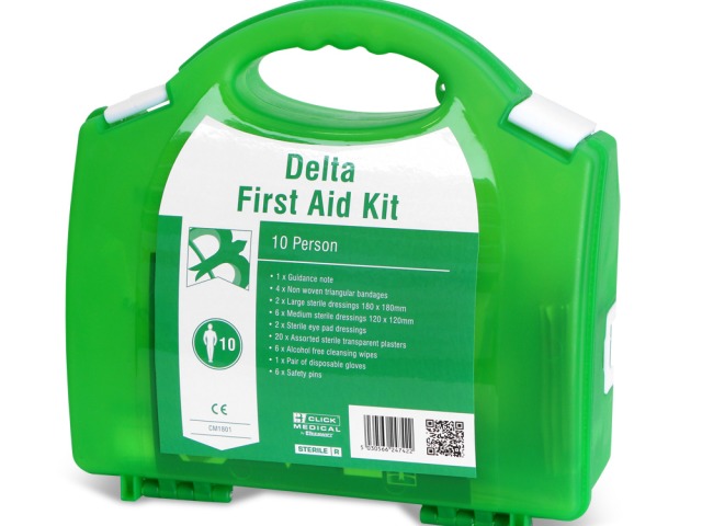 DELTA HSE 1-10 PERSON FIRST AID KIT | FIRST AID KITS | Gellings Isle of Man