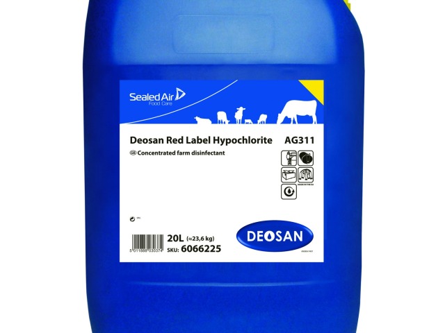 DI Deosan Red Label Hypo 20Ltr | SPECIALIST CLEANING (INDUSTRIAL ...