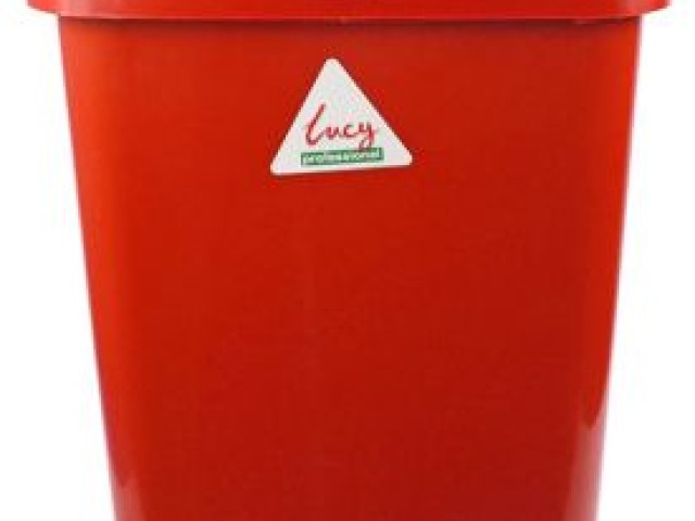 50 litre Swing Bin RED | BINS | Gellings Isle of Man