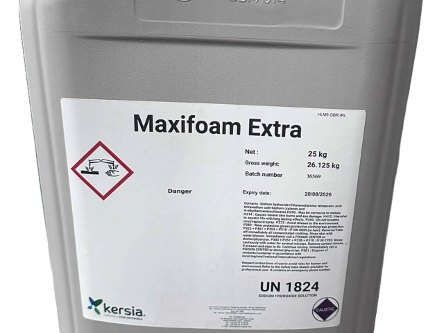 Holchem Maxi Foam Extra 25Kg | SPECIALIST BREWERY CHEMICALS | Gellings ...