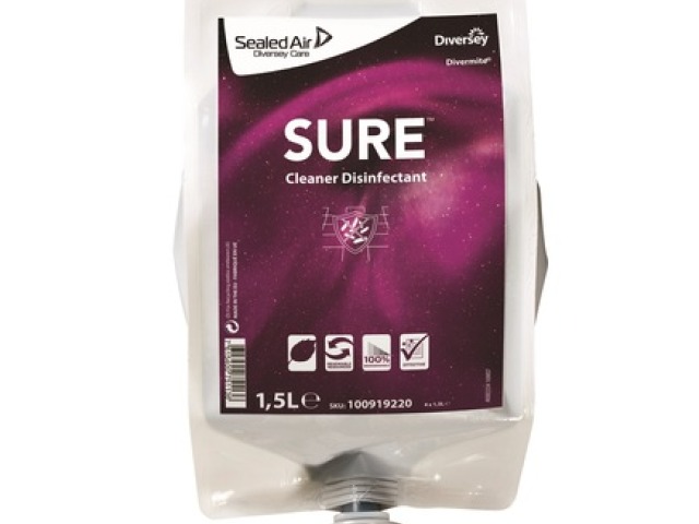 SURE Cleaner Disinfectant 1.5L | KITCHEN SANITISERS | Gellings Isle of Man