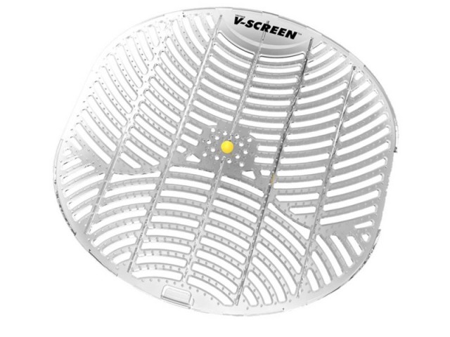 V-Screen® Urinal Screens - Citrus Mango (Yellow)(x12) | V-Screen ...