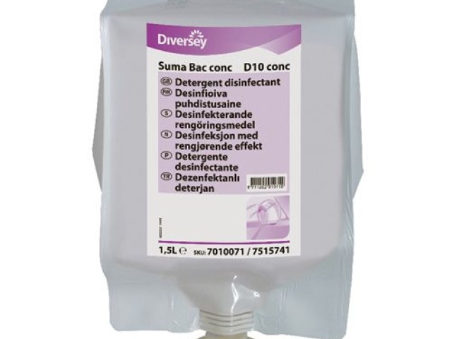 Suma Bac Conc. D10 Sanitizer | DIVERMITE CLEANING SYSTEM | Gellings ...