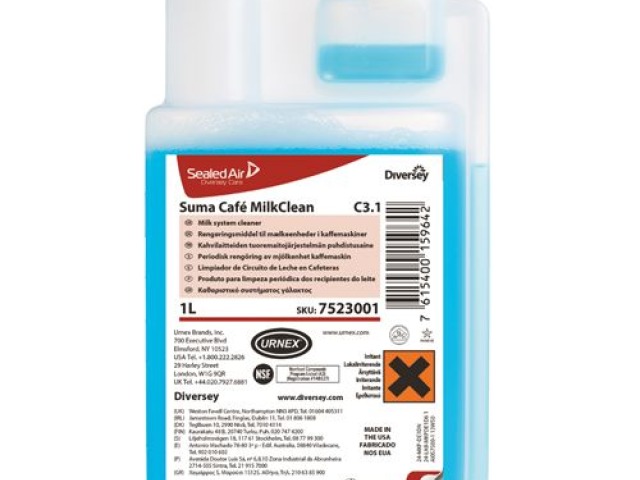 Suma Cafe Milk Clean C3.1 1ltr | BEVERAGE CLEANING CHEMICALS | Gellings ...