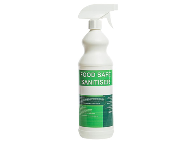 1 Litre Food Safe Spray & Wipe Sanitiser | KITCHEN MULTI SURFACE ...