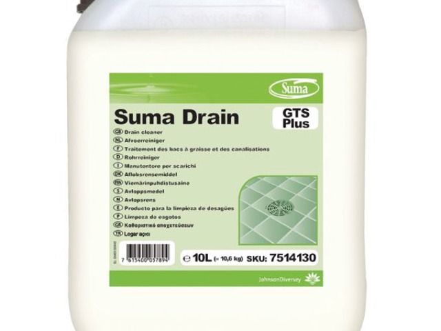Suma Drain GTS Plus 10L | SPECIALIST (HOUSE KEEPING) | Gellings Isle of Man
