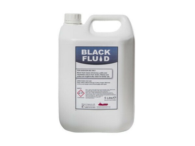 5 Litre Black Fluid (X1) | BLEACHES & DISINFECTANTS | Gellings Isle of Man
