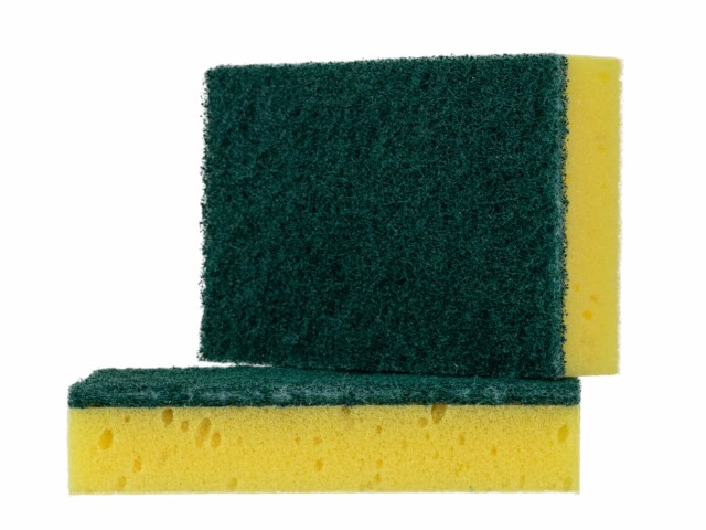 Sponge Scourer 15cm x 9.5cm (x10) | SPONGES and SCOURERS | Gellings ...