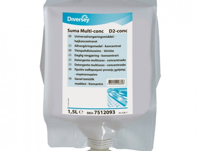 Suma D2 Multi Conc. 1.5ltr | KITCHEN MULTI SURFACE CLEANERS | Gellings ...